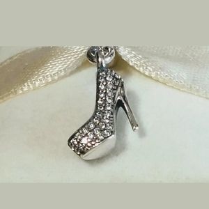Pandora | Jewelry | Pandora Sparkling Stiletto Dangle Charm | Poshmark